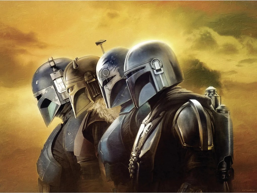 Komar Plakát Star Wars The Mandalorian Line Up 30 x 40 cm