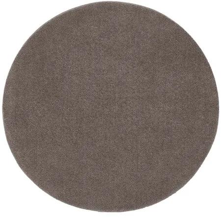 Koberce Breno Kusový koberec DOLCE VITA kruh 01/BBB, Hnědá, 160 x 160 cm