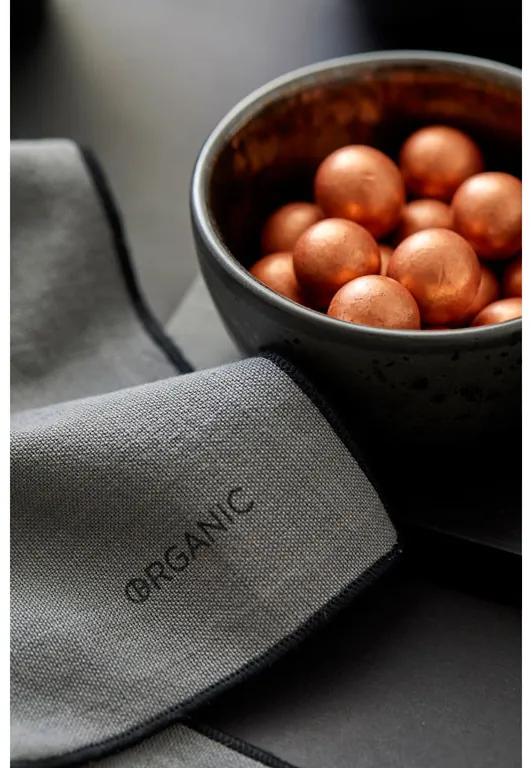 Bitz Kuchyňský ubrus z organické bavlny 140x350 cm Grey