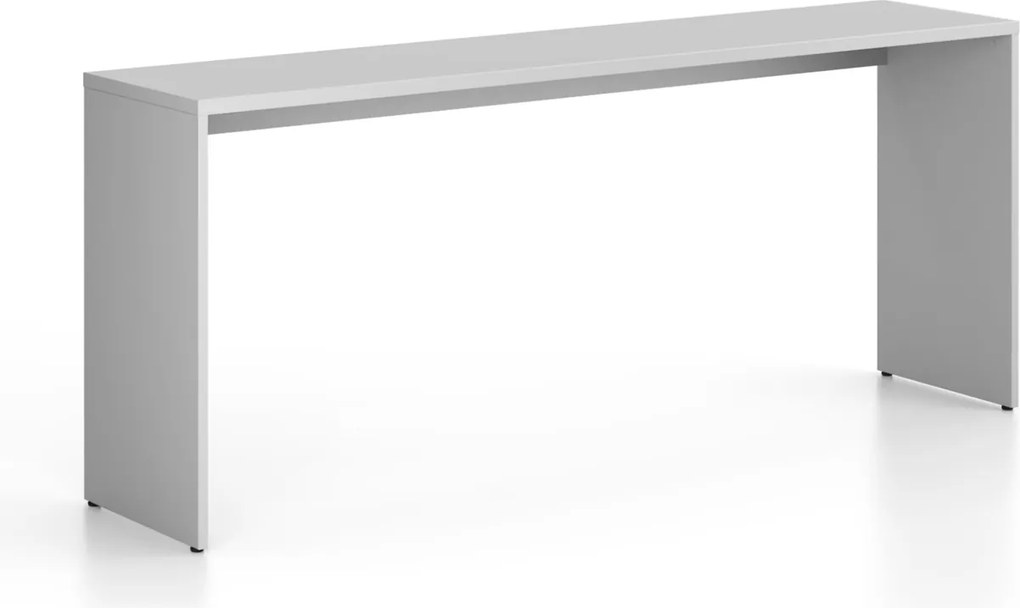 Přísed ke stolu FRAME, 180x40 cm, šedá