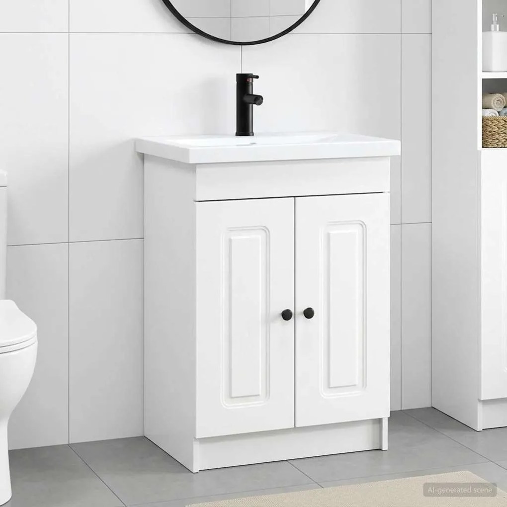 Sada koupelnového nábytku Bílá 78,5 x 37,5 x 81 cm 3404174