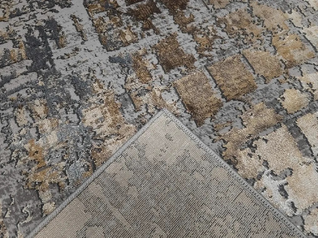 BE Koberec Deluxe 9095 BEIGE - béžový obdélníkový Rozměr: 60x100 cm
