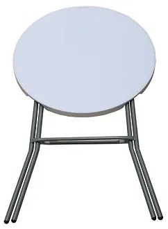 Skládací bistro stolek - průměr 80cm, výška 110cm