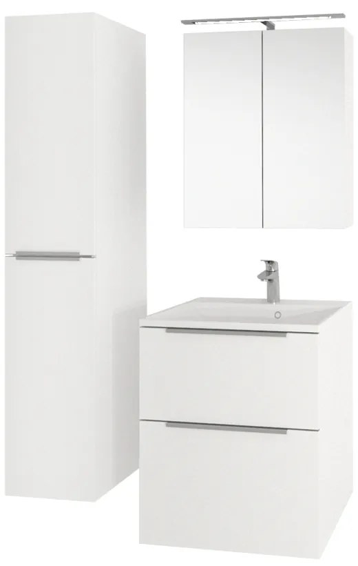 Mereo Mailo koupelnová skříňka s keramickým umyvadlem 101 cm dub CN522
