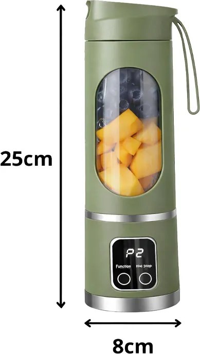 Verk Group Blender s kopíčkem mixér na smoothie bezdrátový usb přenosný mini