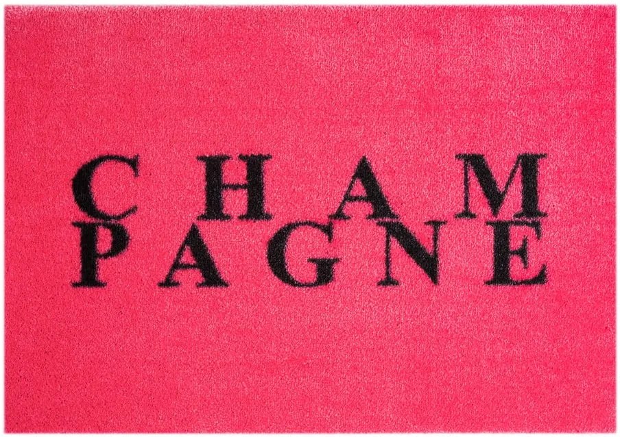 Růžová rohožka Mint Rugs StateMat Champagne, 50 x 75 cm