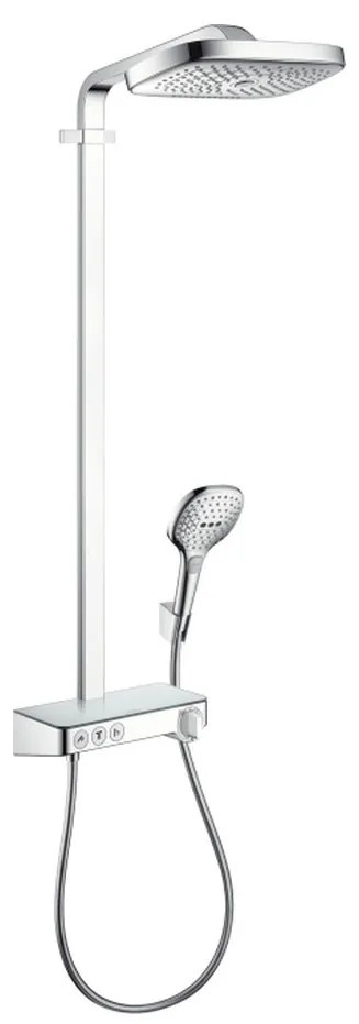 Hansgrohe Raindance Select E - sprchový systém Showerpipe E 300 3jet, chrom 27127000