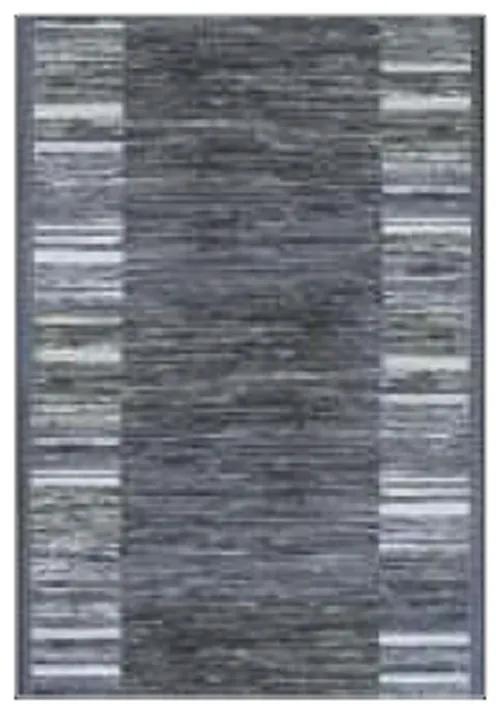 Moderní běhoun Adagio 29 | tmavě šedý Šíře role: šíře 110 cm