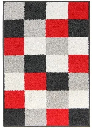 Oriental Weavers, Kusový koberec Lotto 923 FM6 X, 100x150, červená, chodba / předsíň