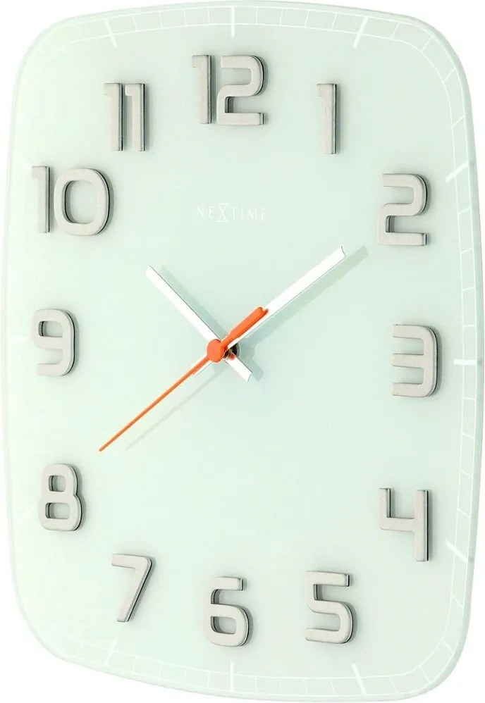 Hodiny NEXTIME 8816wi Classy square 30cm