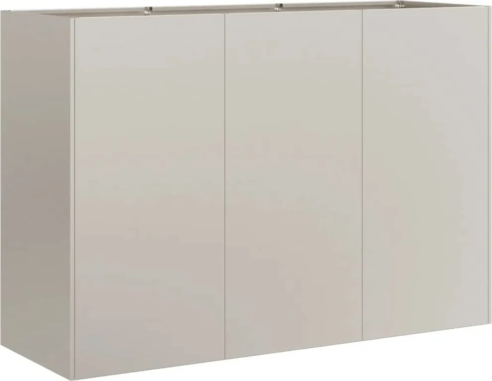 vidaXL Truhlík rezavá 120x40x80 cm [860721] Barva: Nerezová ocel