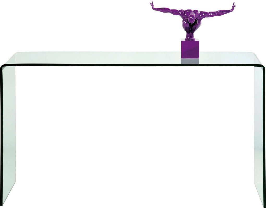 XXXLutz KONZOLOVÝ STOLEK, průhledné, 120/30/76 cm Kare-Design - Konzolové stolky - 001838124501