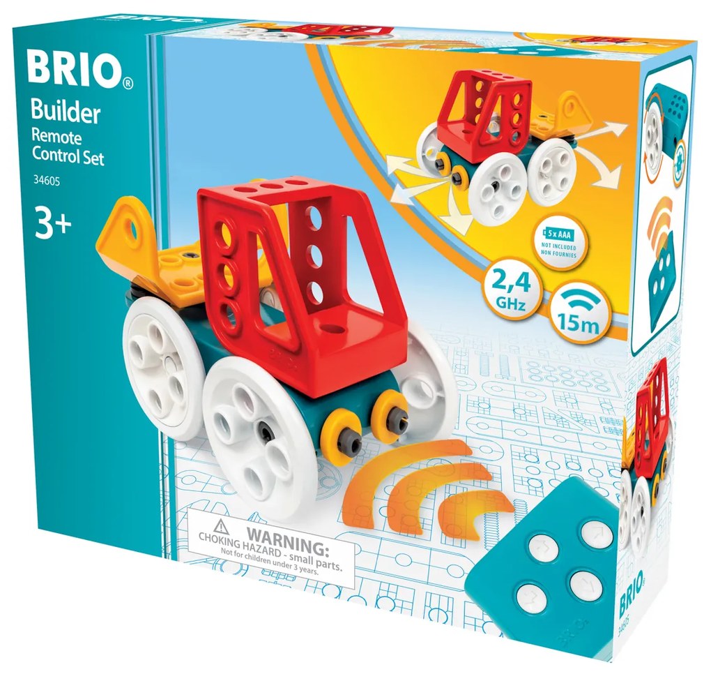 Brio 34605 builder sada s dálkovým ovládáním