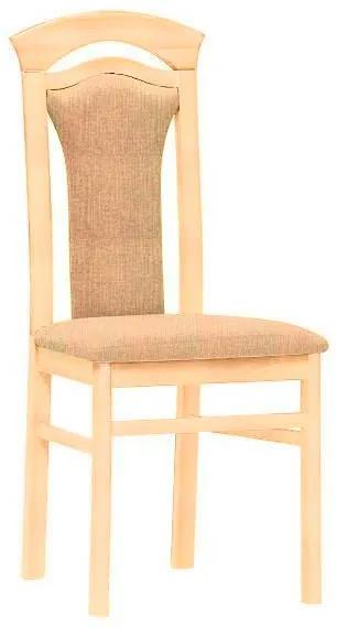 Stima Jídelní židle ERIKA Odstín: Buk, Látky: BOLTON NEW arancio 1