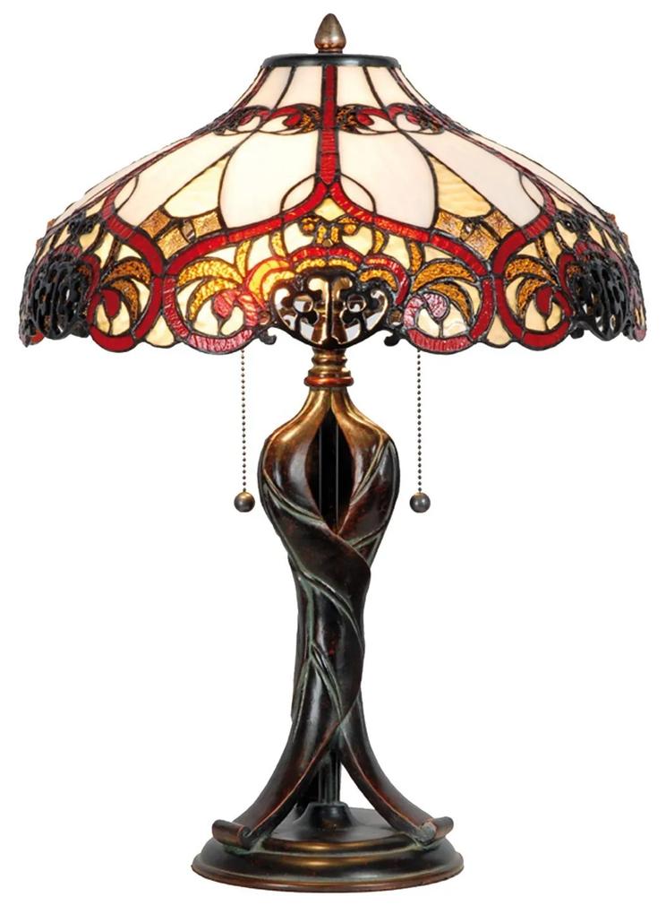 Stolní lampa Tiffany - Ø 41*56 cm
