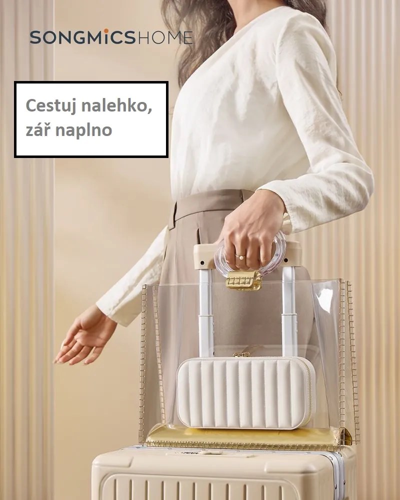 Songmics Cestovní organizér na šperky velký JBC180W01