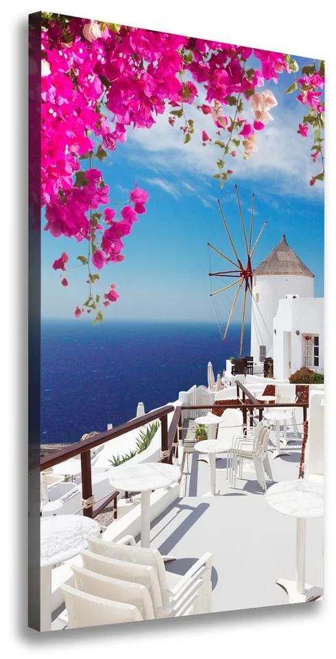 Wallmuralia Foto obraz na plátně Santorini Řecko 50x100 cm