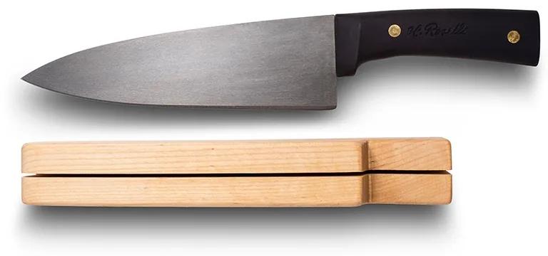 Kuchařský nůž Roselli Wootz 33cm / silikon
