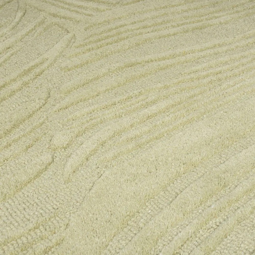 Flair Rugs, Kusový koberec Solace Lino Leaf Sage, 200x290, zelená, ložnice