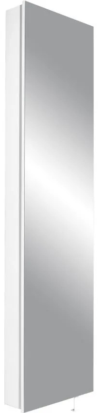 OnaDnes -20% Bílá otočná skříň se zrcadlem GEMA 7403 195 x 50 cm