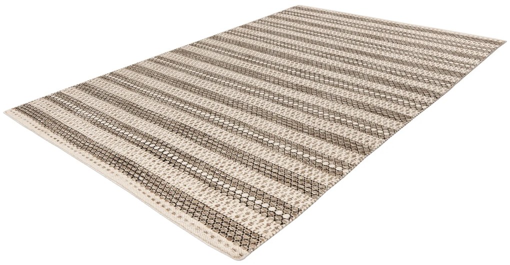 Obsession, Ručně vázaný kusový koberec Jaipur 335 Taupe, 200x290, hnědá, ložnice