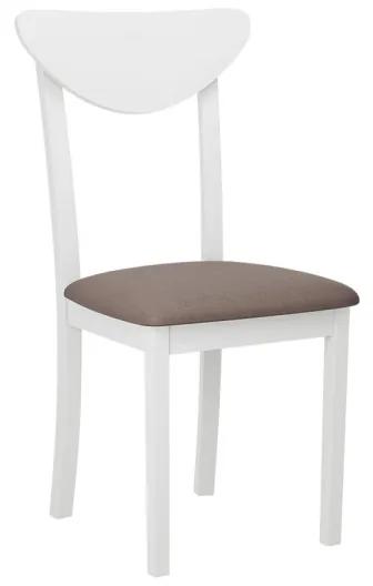 Čalouněná židle Malzik III, Barva dřeva: bílá, Potah: Zetta 297