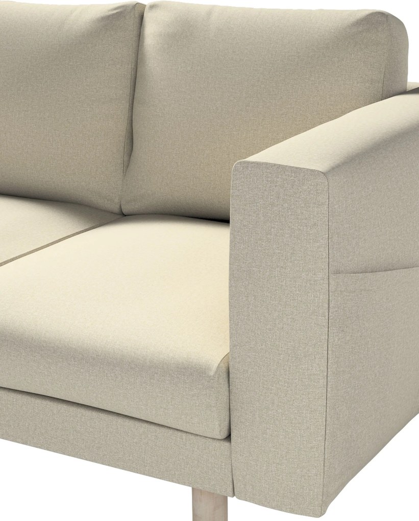 Potah na pohovku IKEA Norsborg 3-místná barva béžová látka pletený vzor