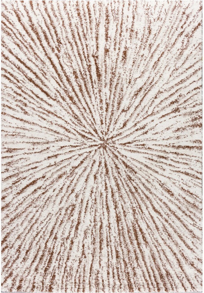 Koberec Softness krémová/hnědá 200x290cm