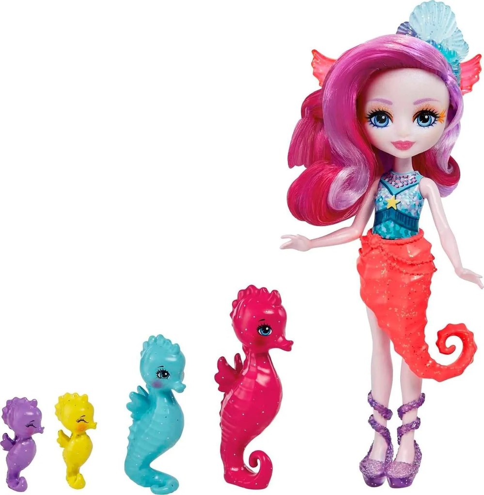 Figurka enchantimals rodinka sedda seahorse