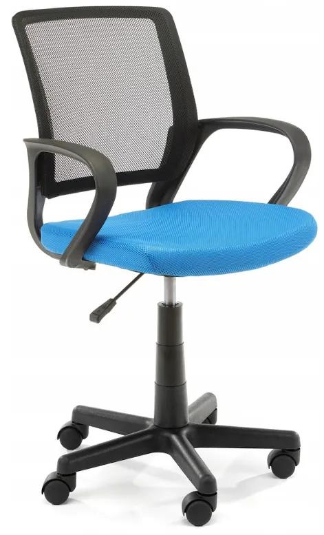 Expedo Kancelářská židle KORAD FD-6, 53x81-93x56,5, modrá/černá