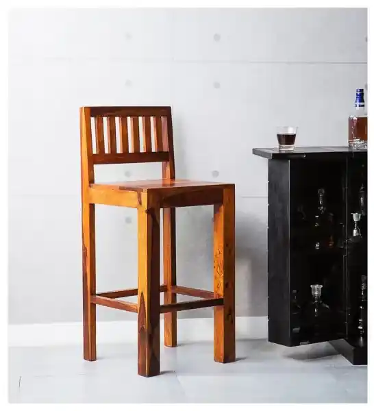 Nábytek Barová židle z indického masivu palisandr Only stain | BIANO