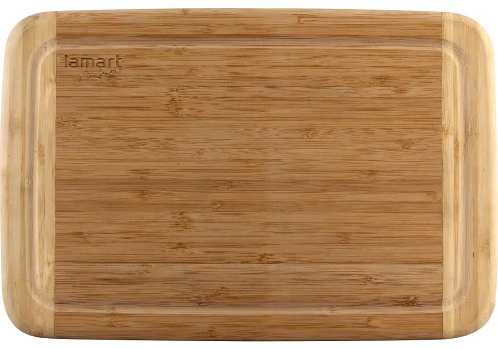LT2140 KRÁJECÍ DESKA 26X16 BAMBOO LAMART