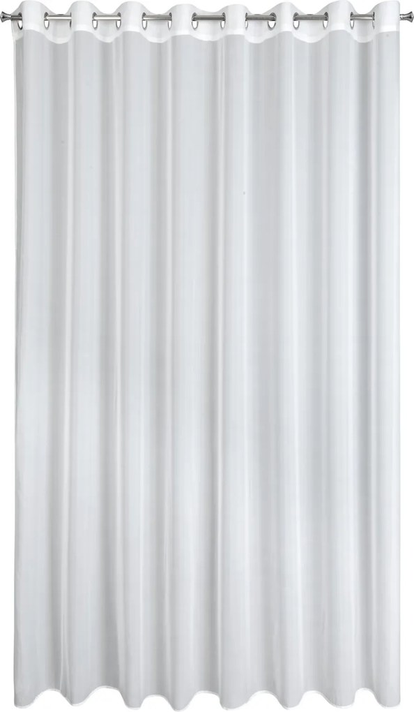 ZÁCLONA NA KROUŽCÍCH VENUS 300 CM X 250 CM CM BÍLÁ