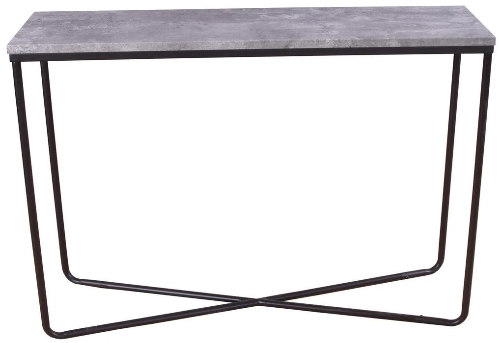 Odkládací stolek Palace, tmavě šedý, 30x110