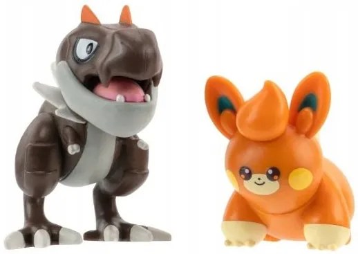 Figurka pokémon battle figure 2 pack 5 cm tyrunt & pawmi