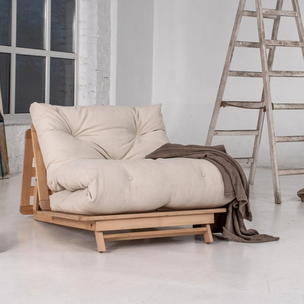 Rozkládací futonové křeslo LAYTI 02 90 cm z - výběr z 10 provedení