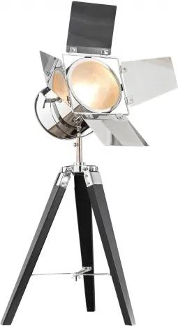 Výprodej Stojací lampa Stars 65cm černá-chrom