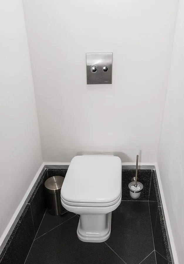 Kerasan Kerasan, WALDORF WC sedátko, Soft Close, bílá/chrom, 418801