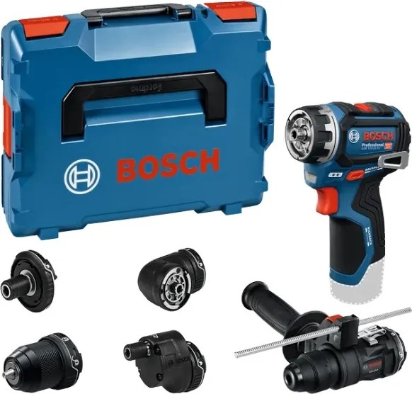 Bosch AKU šroubovák GSR 12V-32 FC, s adaptérem bez aku v L-Boxxu 102 06019N7102