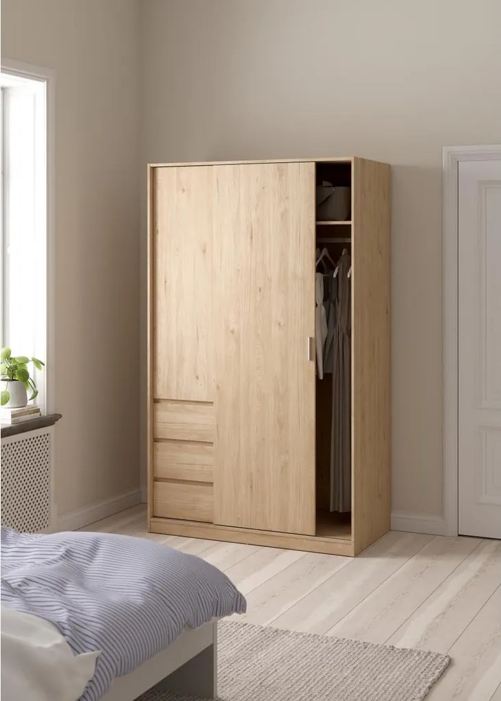 Šatní skříň Simplicity II, hikora jackson