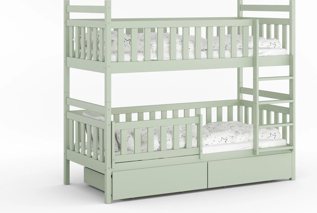 Rkids | Patrová postel Rino 80x160 Šalvěj