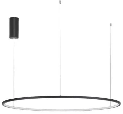 LED lustr Tarquin 100 černé