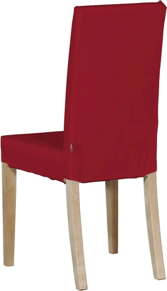 Potah na židli IKEA Harry, krátký barva červená látka pletený vzor