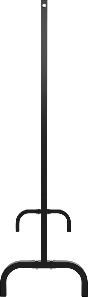 Stojan na oblečení Lara 120x38x120 – černá