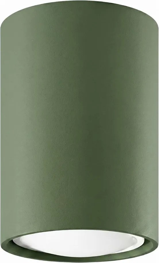 Sollux SL.2071 - Bodové svítidlo LAGOS 1xGU10/10W/230V zelená