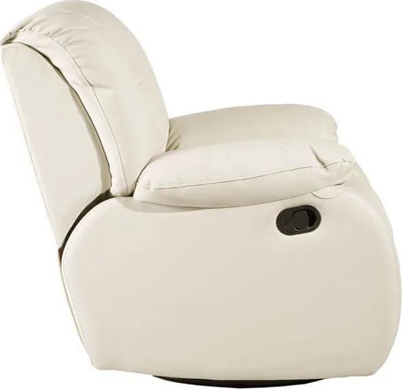 Casarredo - Komfort nábytek Relaxační polohovací křeslo RONALD PLUS BLOCK kůže/ekokůže | potah: kůže K-18