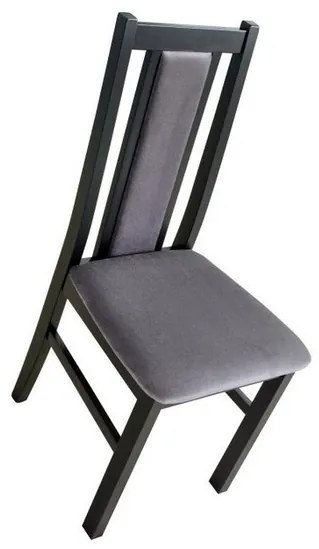Drewmix Jídelní židle BOS 14 - doprava zdarma dřevo: černá, potahový materiál: látka