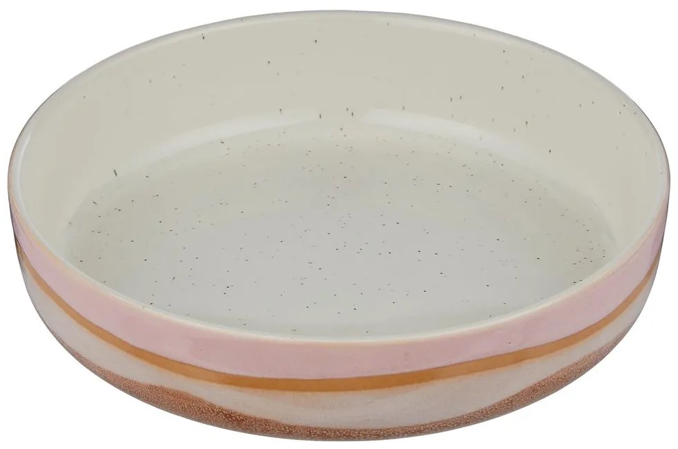 MEDLEY Talíř na těstoviny 21 cm - růžová