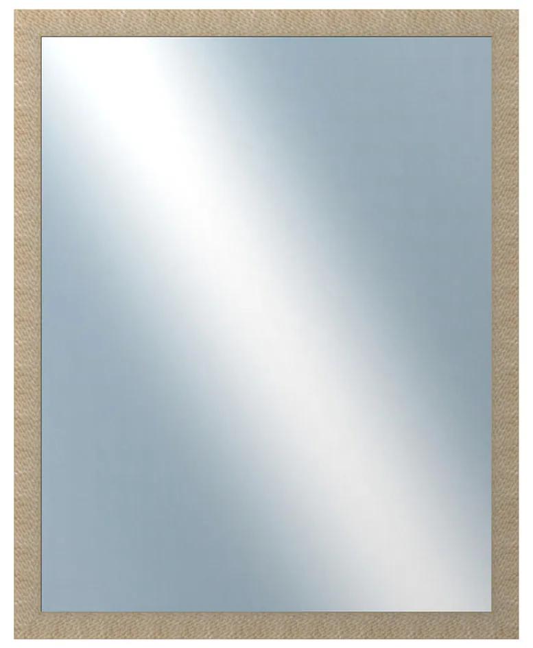 DANTIK - Zarámované zrcadlo - rozměr s rámem cca 80x100 cm z lišty Golf Champagne (2490)