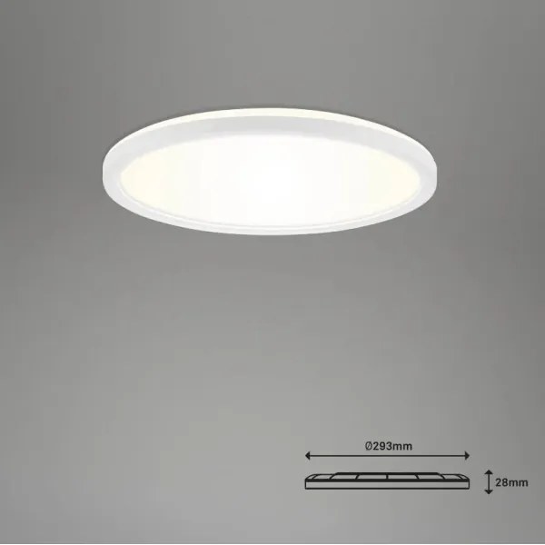 Briloner 7058-016 - LED Stmívatelné svítidlo SLIM LED/18W/230V Wi-Fi Tuya + DO